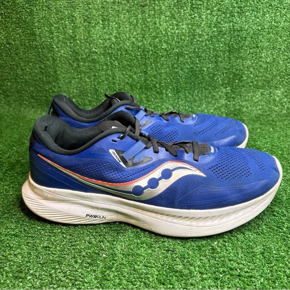 Saucony | Shoes | Mens Saucony Guide 5 Running Shoes Sz 115 M Blue Mesh ...
